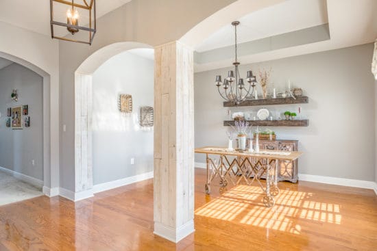 Basic Builder Grade Contemporary Home to Modern Farmhouse