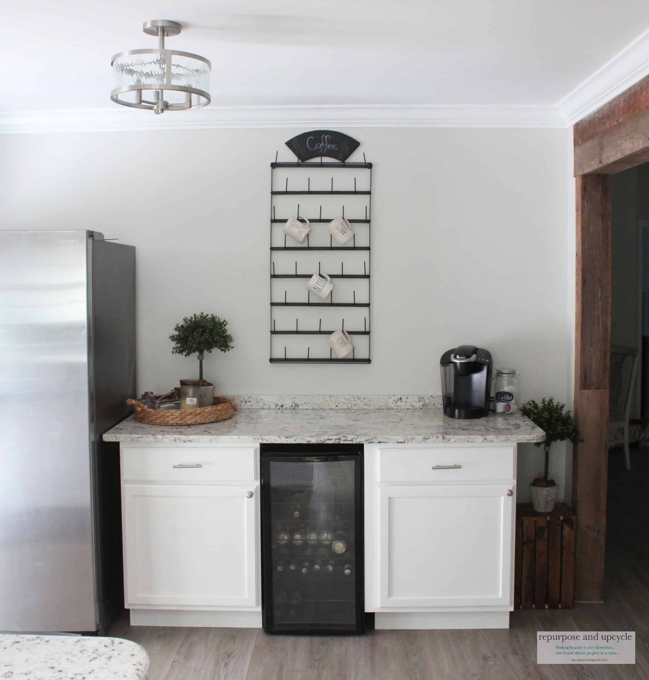 Coffee Bar Ideas for a Small Space in the Kitchen