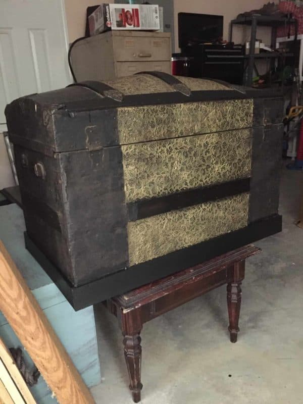 Restoring an Antique Steamer Trunk