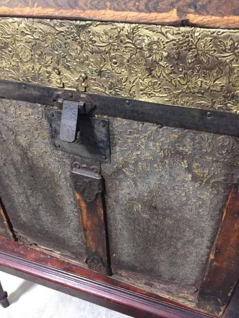 Restoring an Antique Steamer Trunk