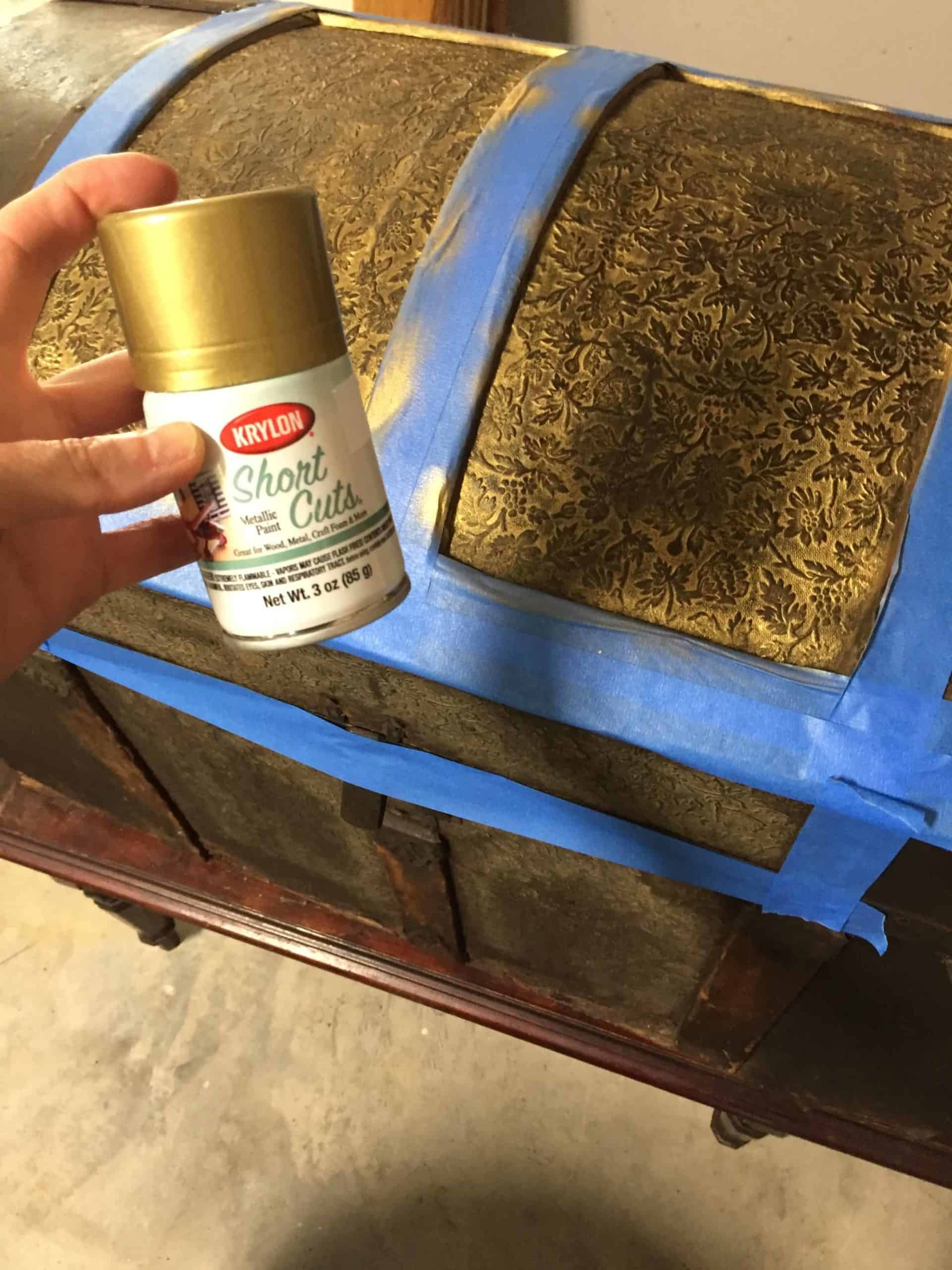 Restoring an Antique Steamer Trunk