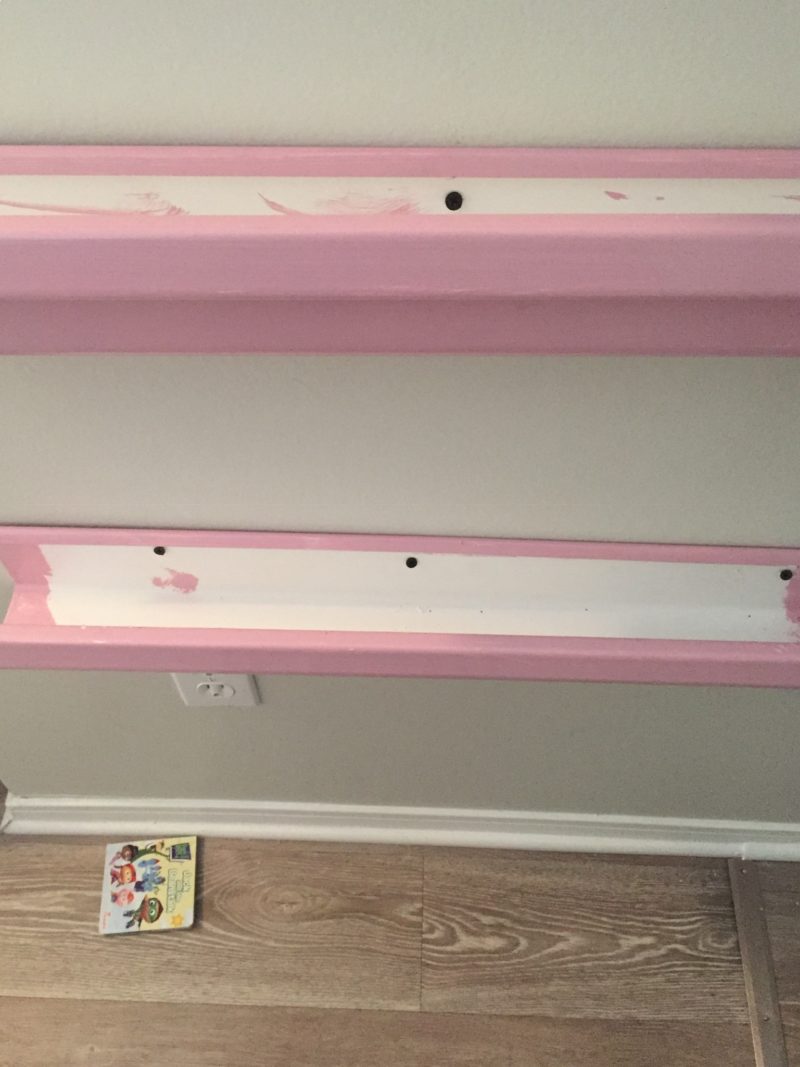 Five DIY Rain Gutter Bookshelves Under $10