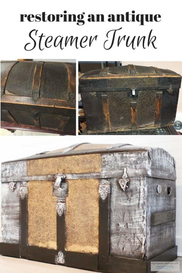 Restoring an Antique Steamer Trunk