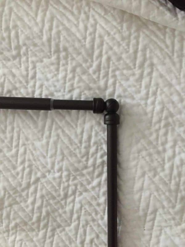 Transforming a Room with Corner Curtains and a Corner Curtain Rod Hack