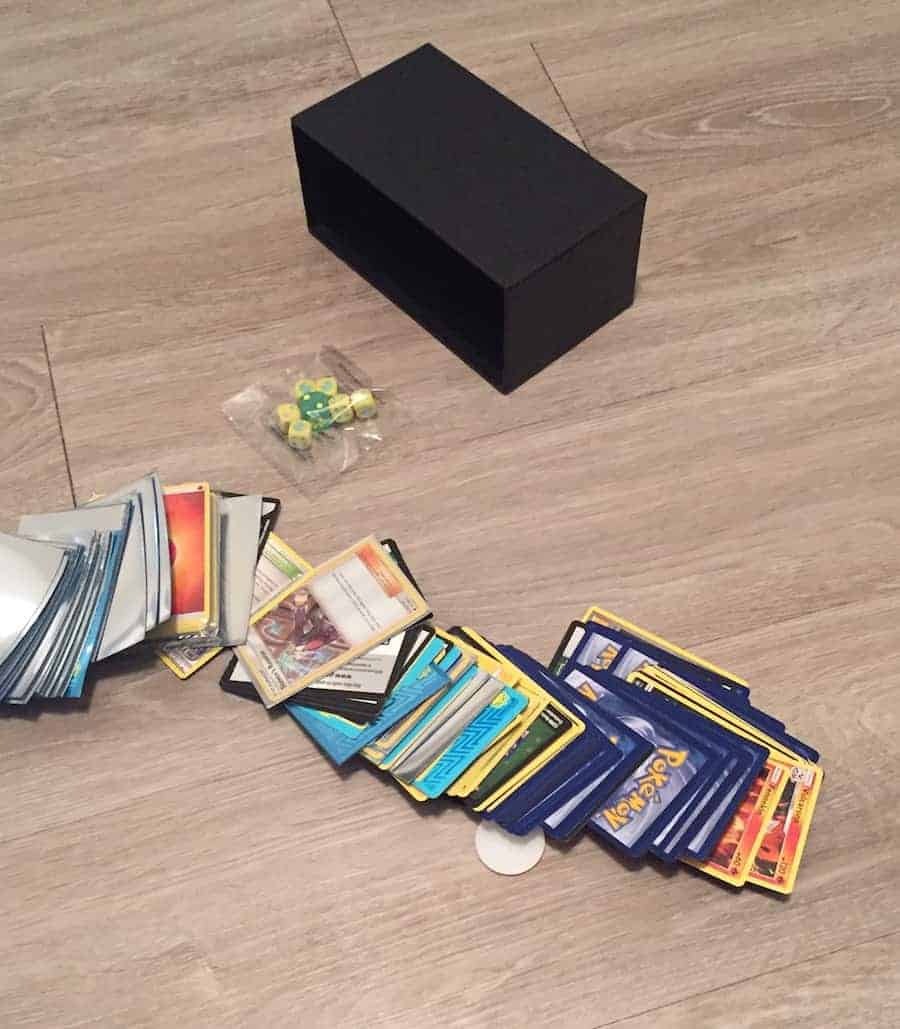 DIY Pokemon storage box