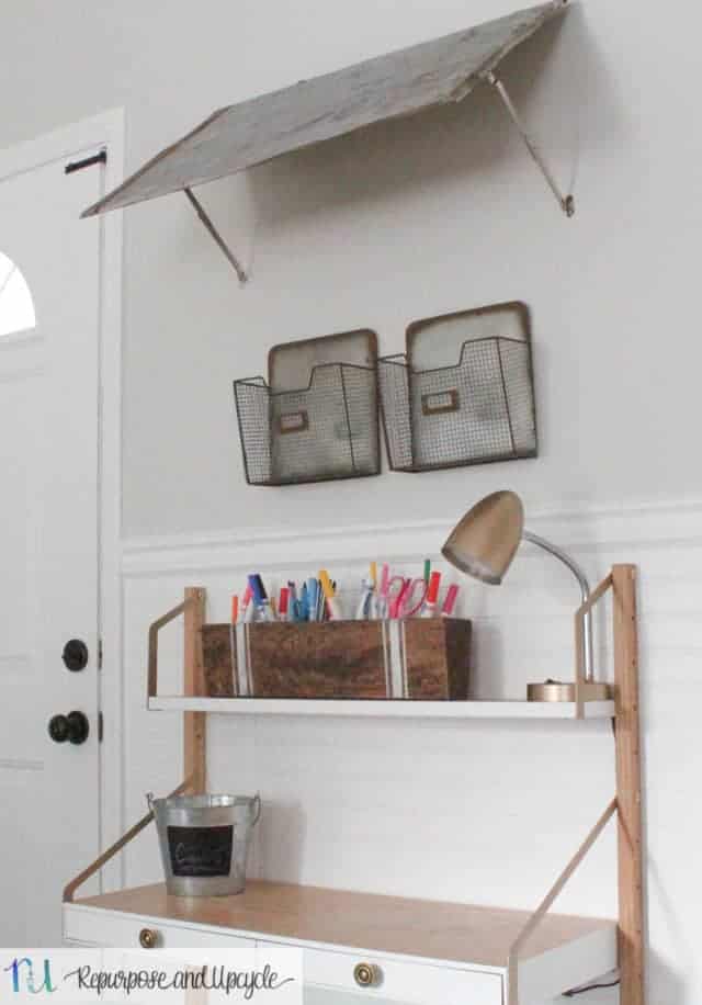 Kids Homework Station with IKEA SVALNÄS Wall Mounted Desk