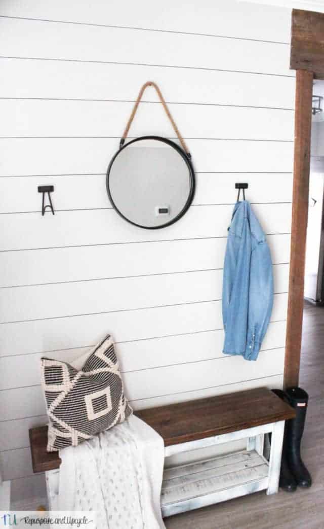 Simple and Easy Renter Friendly DIY Wall Treatments