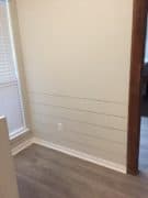 One Hour Entryway Makeover with Sharpie Shiplap