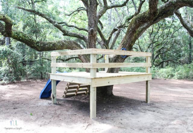 DIY Platform Tree House