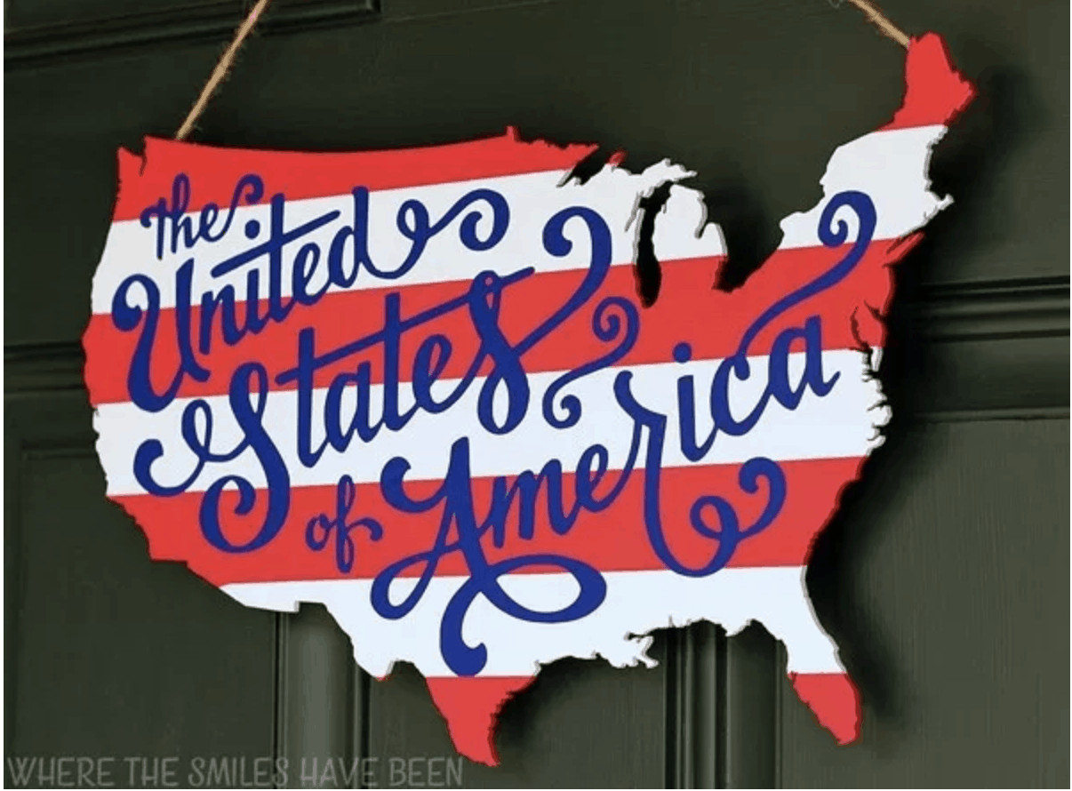 American Flag Inspired Decor and DIY's Anyone can Create