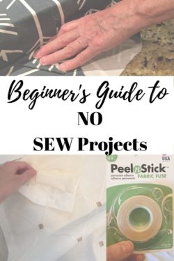 Beginner's Guide to No Sew Projects with No Sew Products