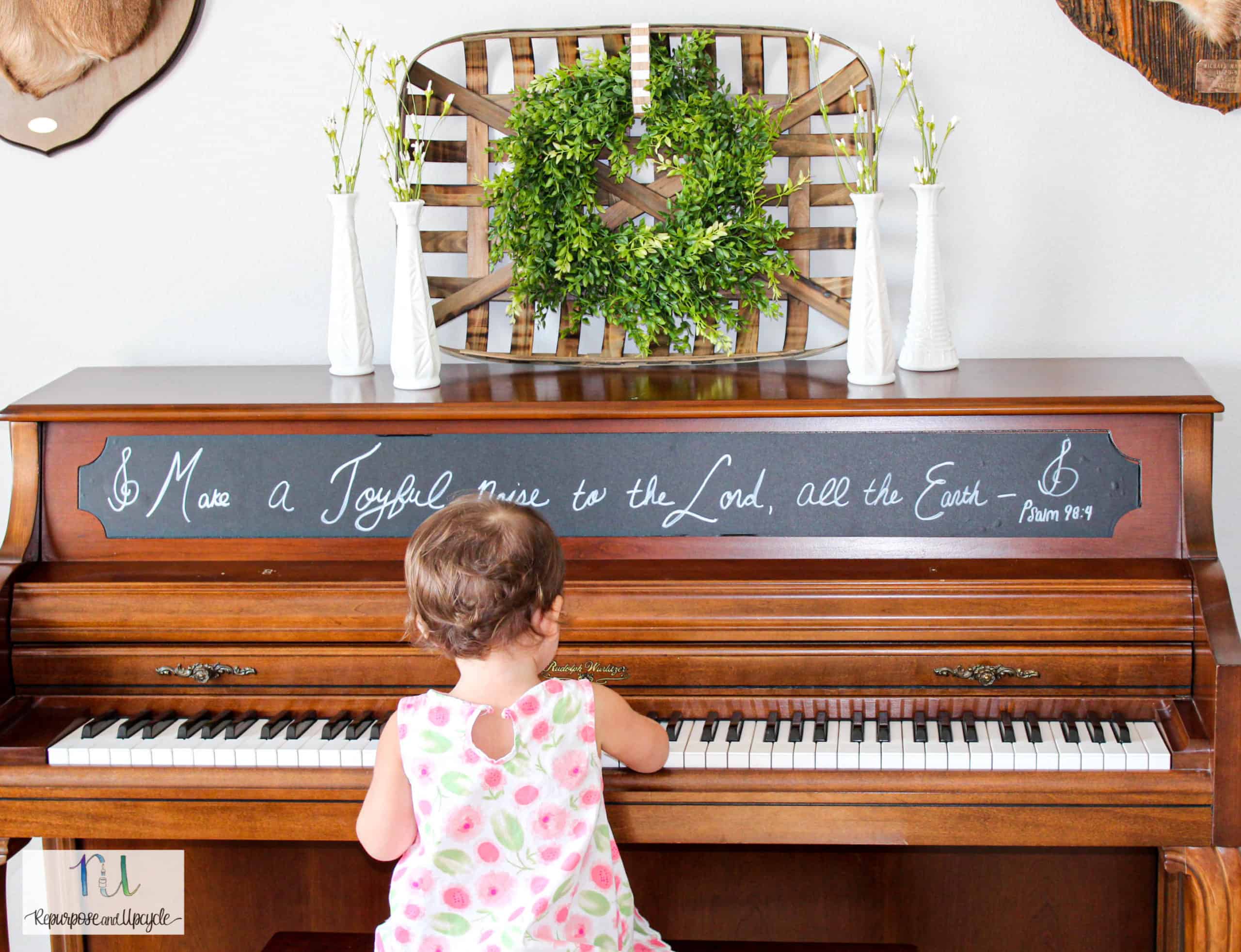 Repurposed Pianos and a few easy Piano Makeovers