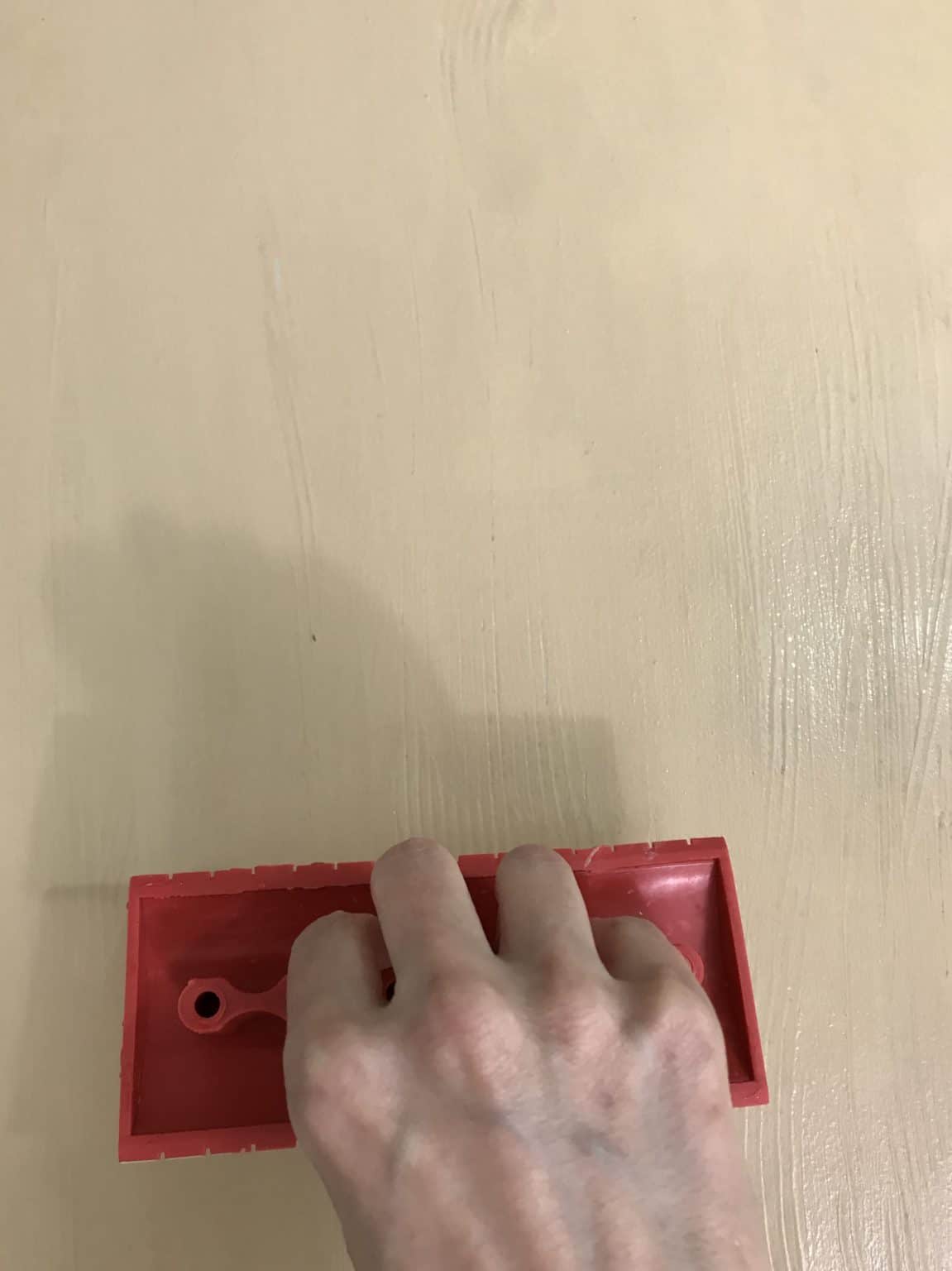 How to use a Graining Tool For Faux Wood Paint Finish