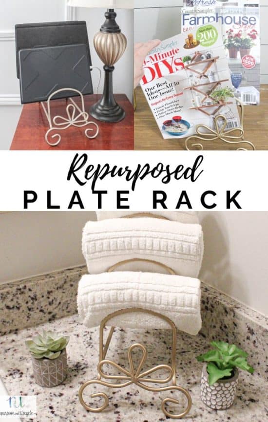Repurposed Plate Rack Three Different Ways