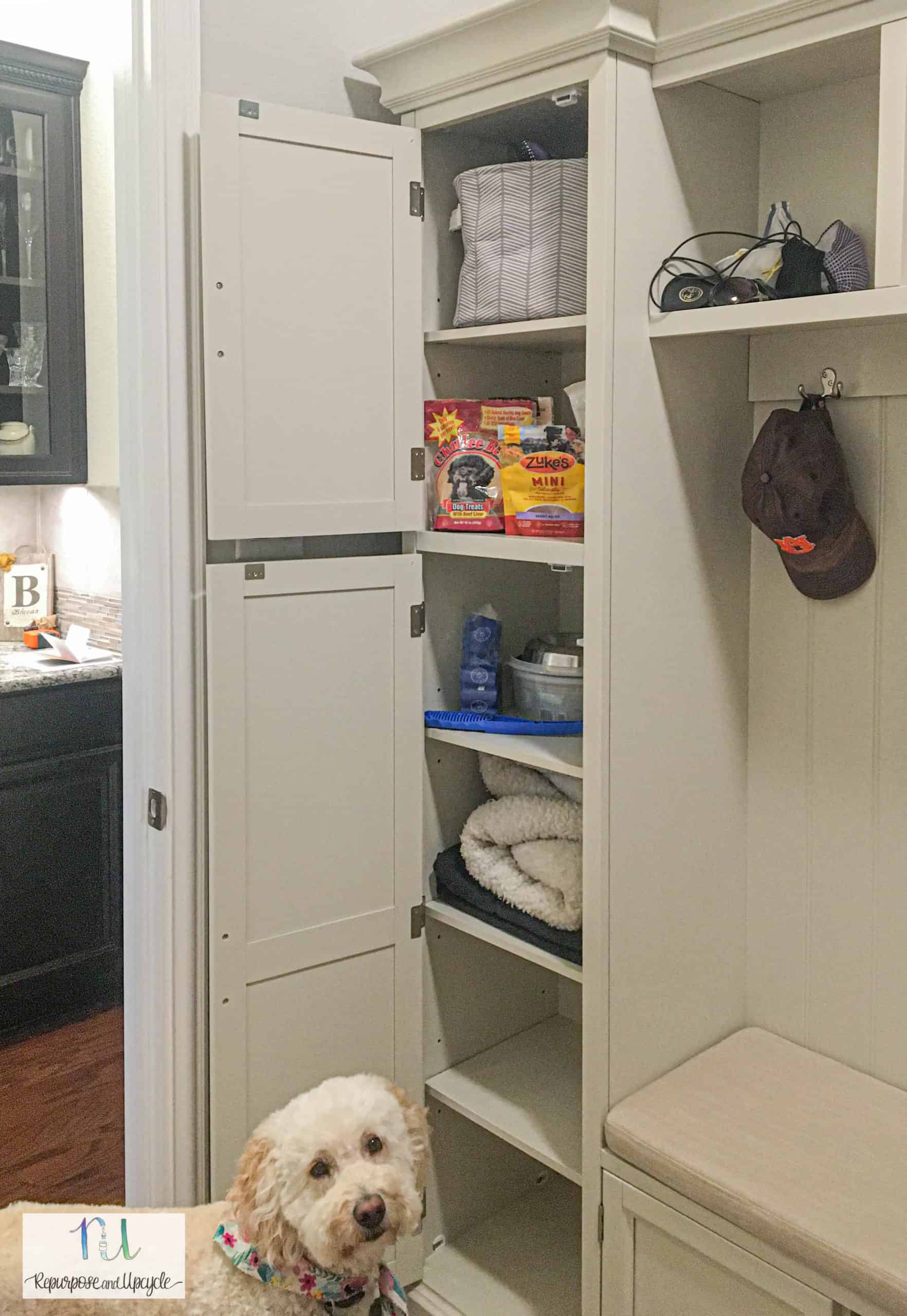 Laundry Room Remodel by Taking Square Footage from the Master Closet