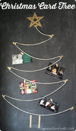 How to Display Christmas Cards with these DIY Holiday Card Holders