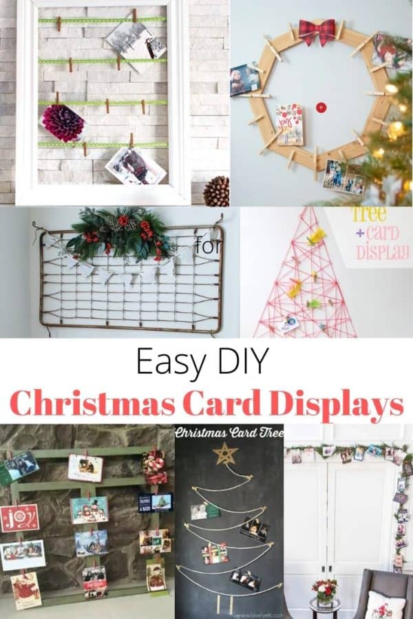 How to Display Christmas Cards with these DIY Holiday Card Holders