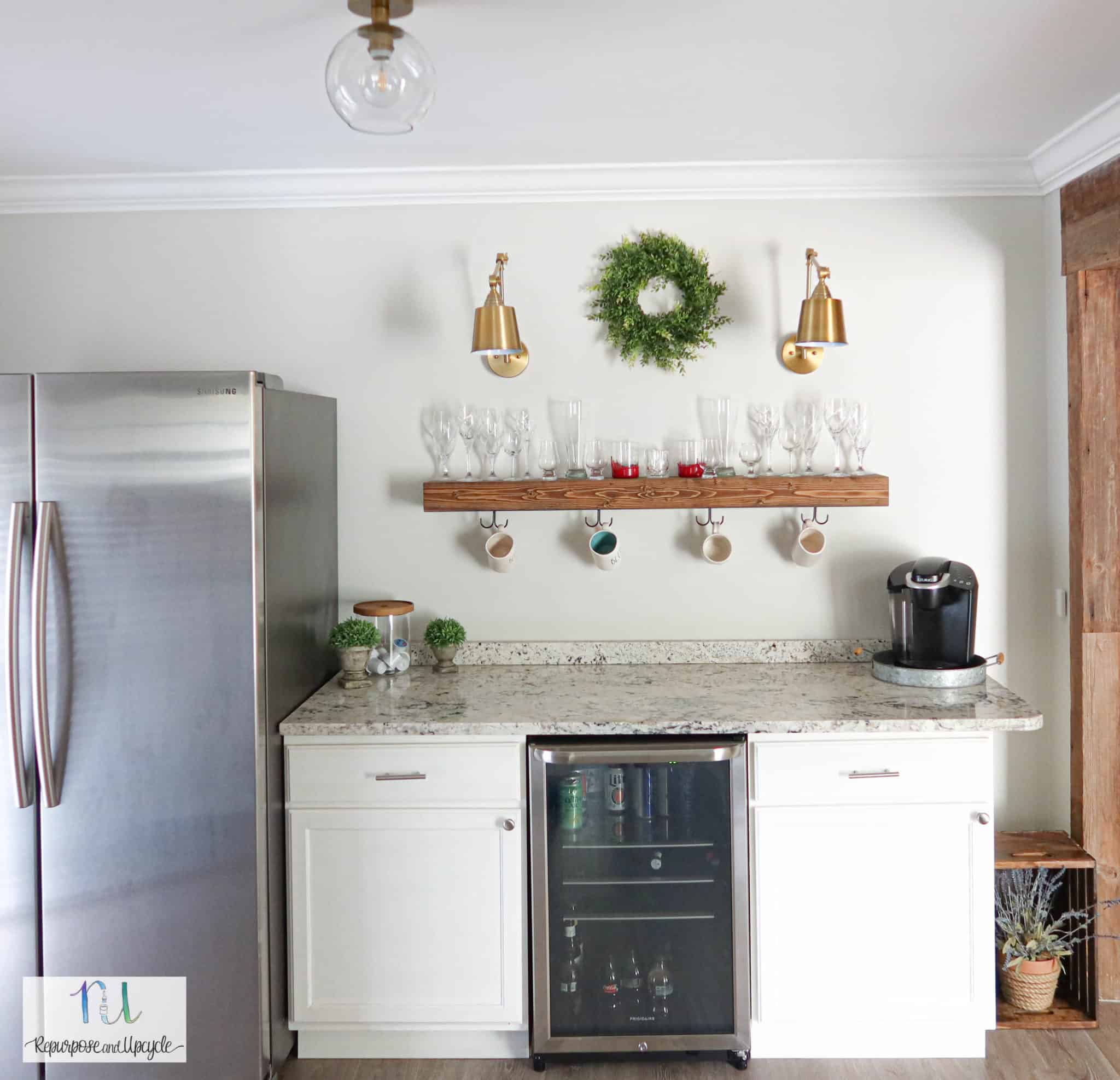 Coffee Bar Ideas for a Small Space in the Kitchen