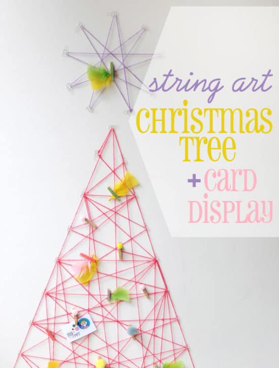How to Display Christmas Cards with these DIY Holiday Card Holders