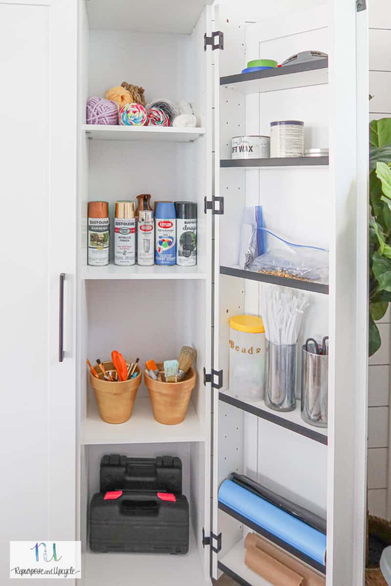 Craft Cabinet Armoire with some Craft Cabinet Organization Ideas
