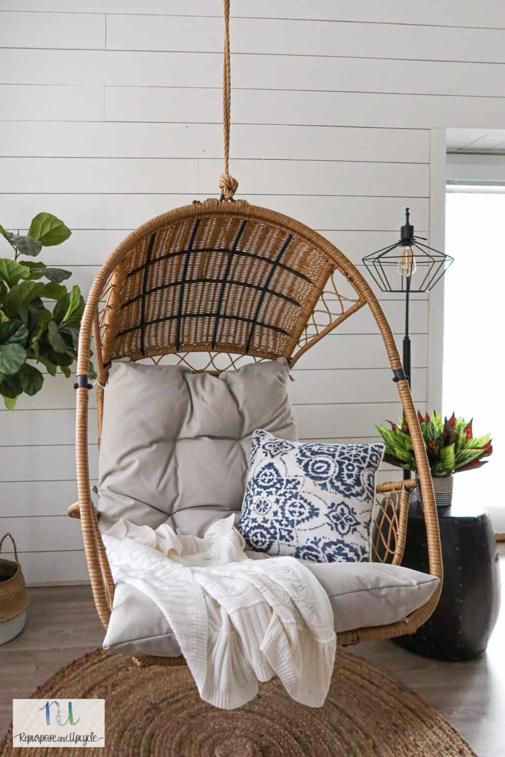 My Affordable Hanging Indoor Swing Chair