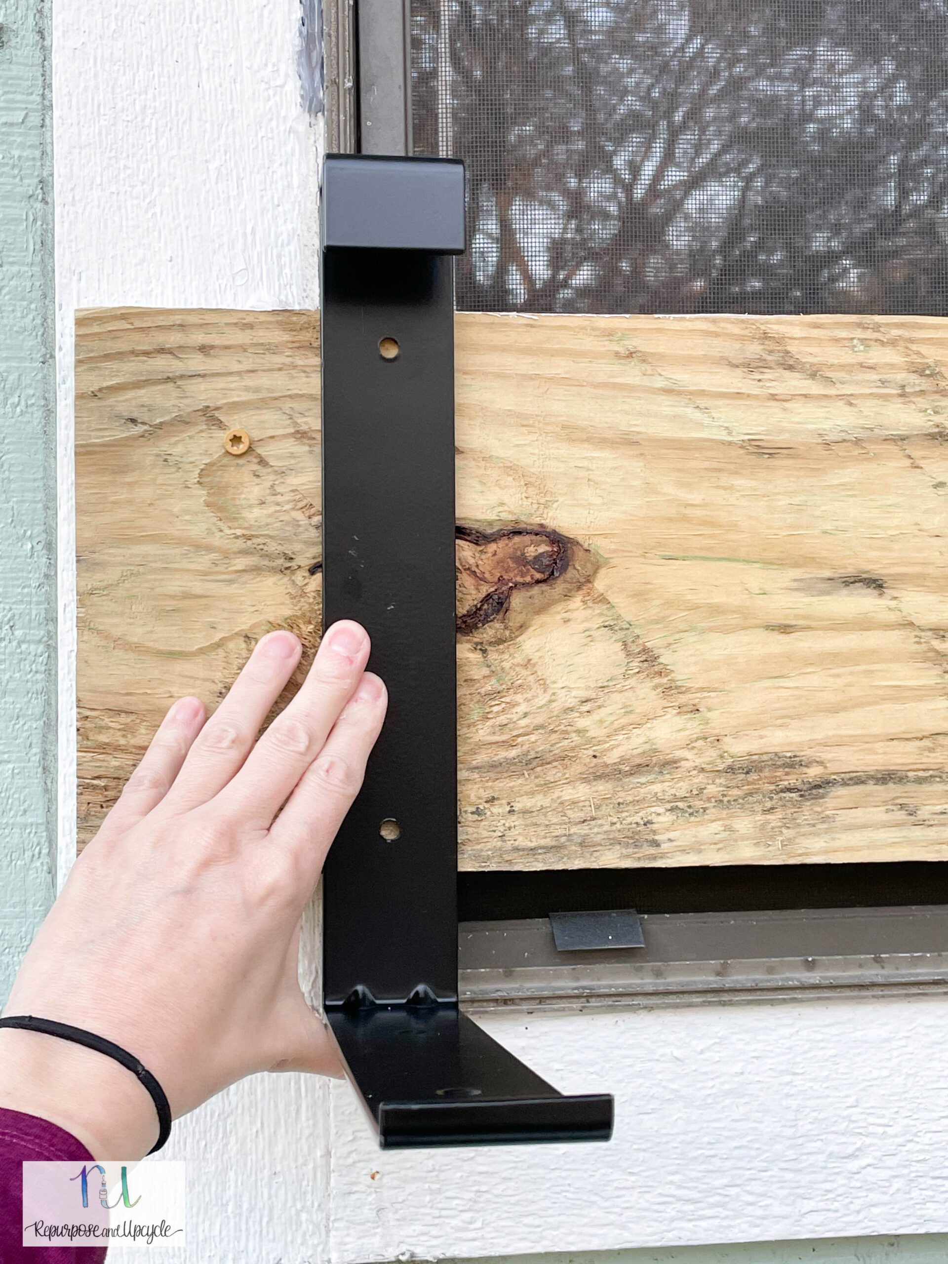 Installing Window Box Planters