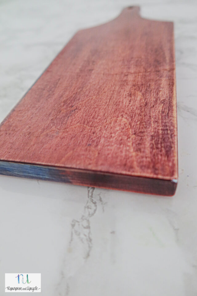 Creating a 4th of July Inspired Cutting Board with Keda Wood Dye