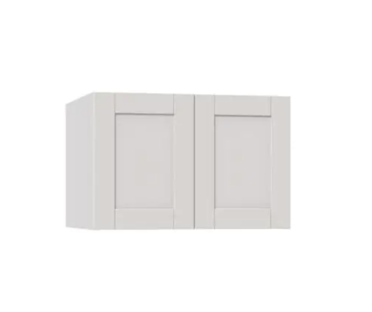 DIY Modern Floating Office Desk with Acacia Butcher Block Countertop