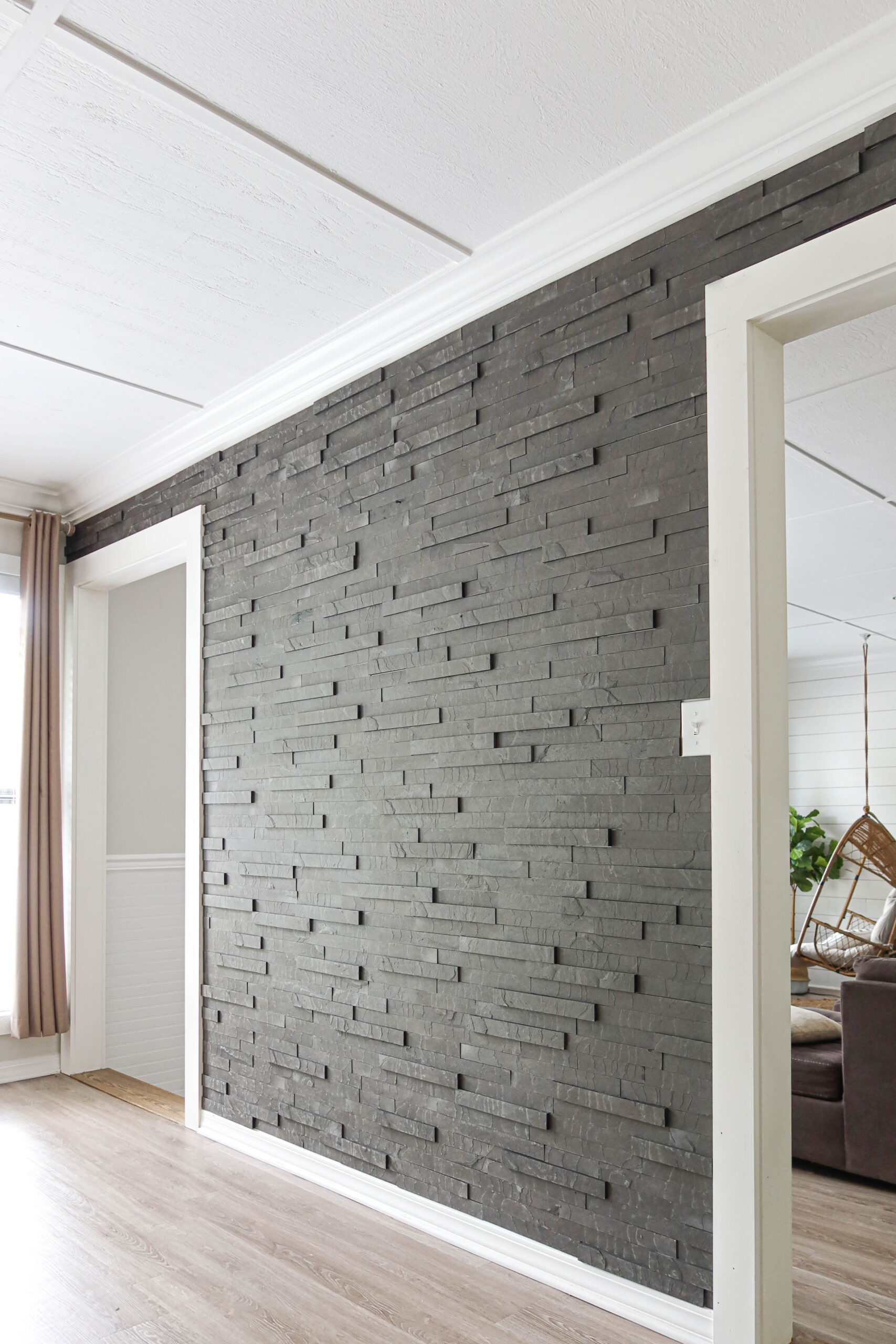 Slate-ish Accent wall- It's not really Slate?