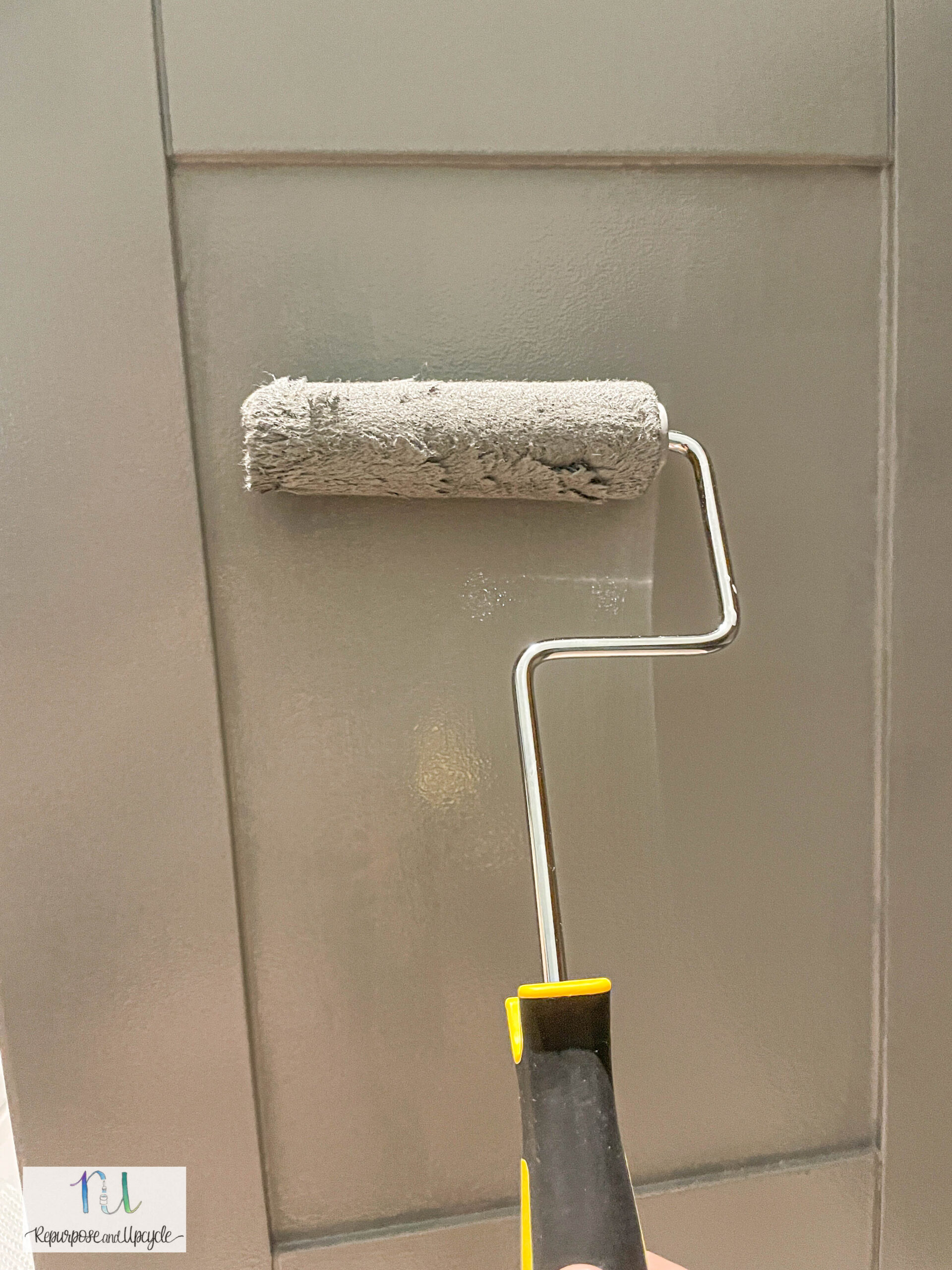 Painting Melamine or Laminate Cabinets without a Paint Sprayer