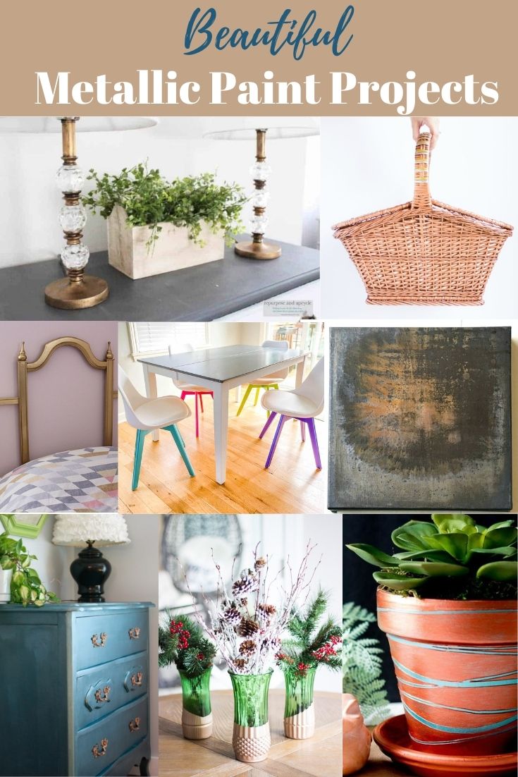 Awesome Metallic Paint Projects that Will Inspire You