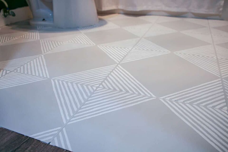 15 Awesome Painted Tile Tutorials that Make Painting Tile Easy