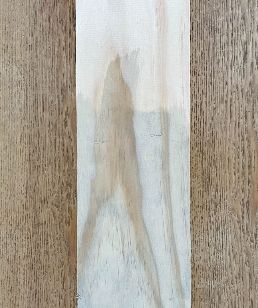 Weathered Oak Stain On Pine