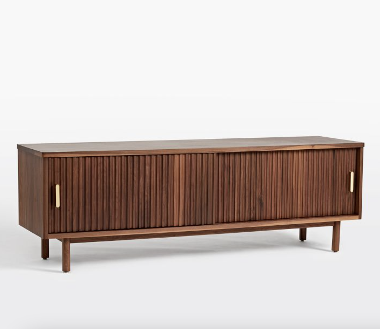 DIY Mid Century Modern Media Console Makeover