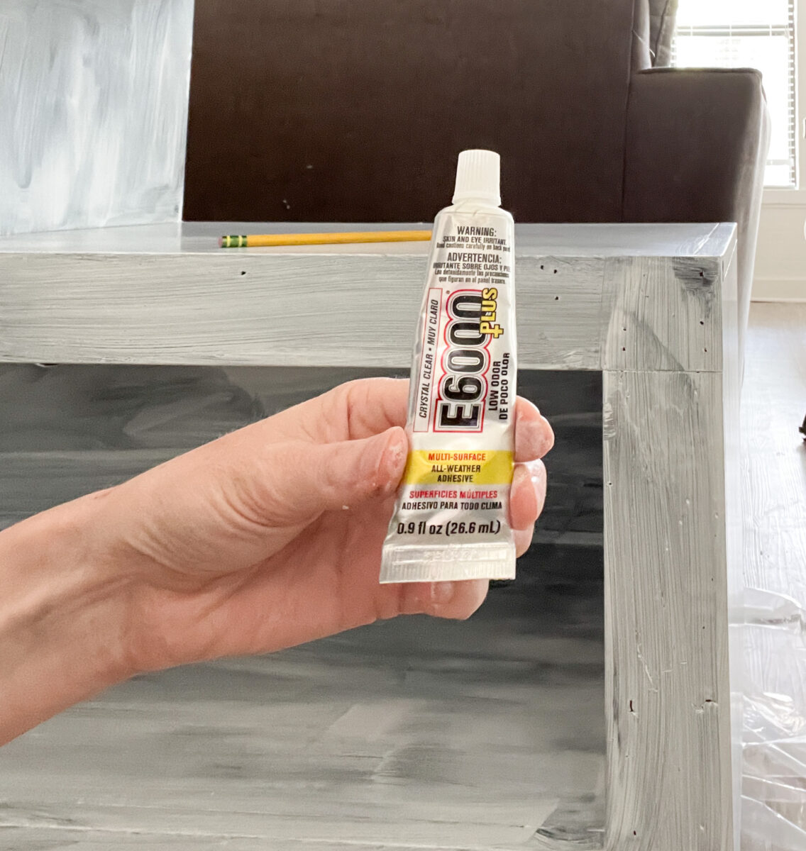 DIY Mid Century Modern Media Console Makeover