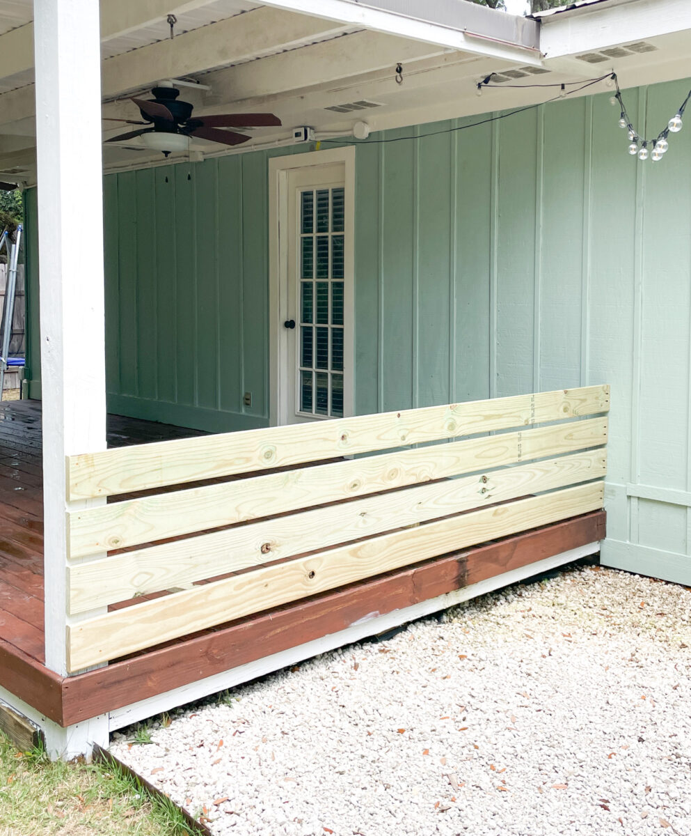 DIY Wood Outdoor Privacy Screen for Under $100!