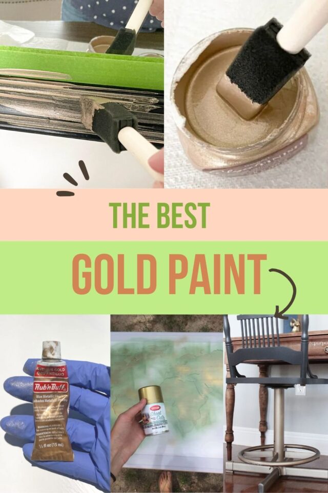 How to Add an Antique Gold finish with Rub N' Buff