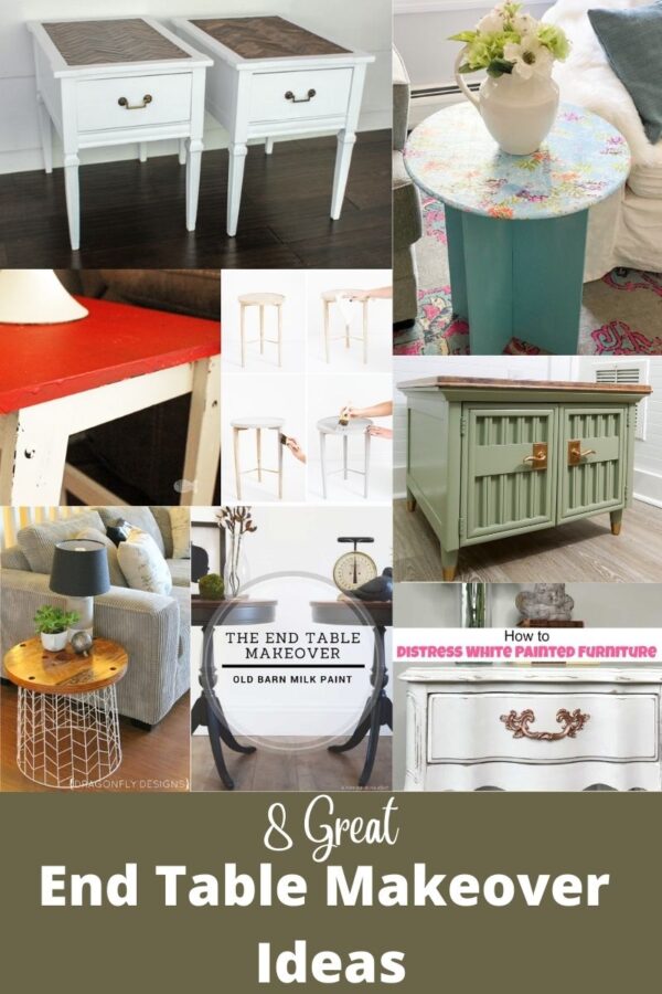 End Table Makeover Ideas
