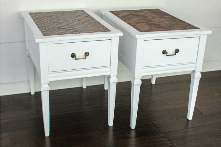 End Table Makeover Ideas