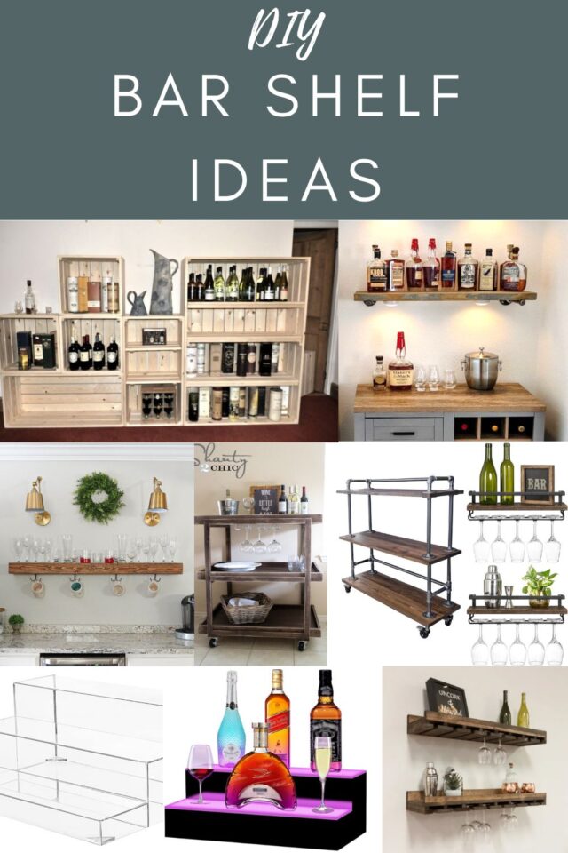 DIY Bar Shelf Ideas: Creative and Affordable Options for Your Bar