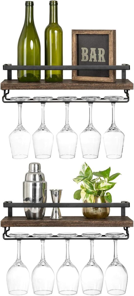 DIY Bar Shelf Ideas: Creative and Affordable Options for Your Bar