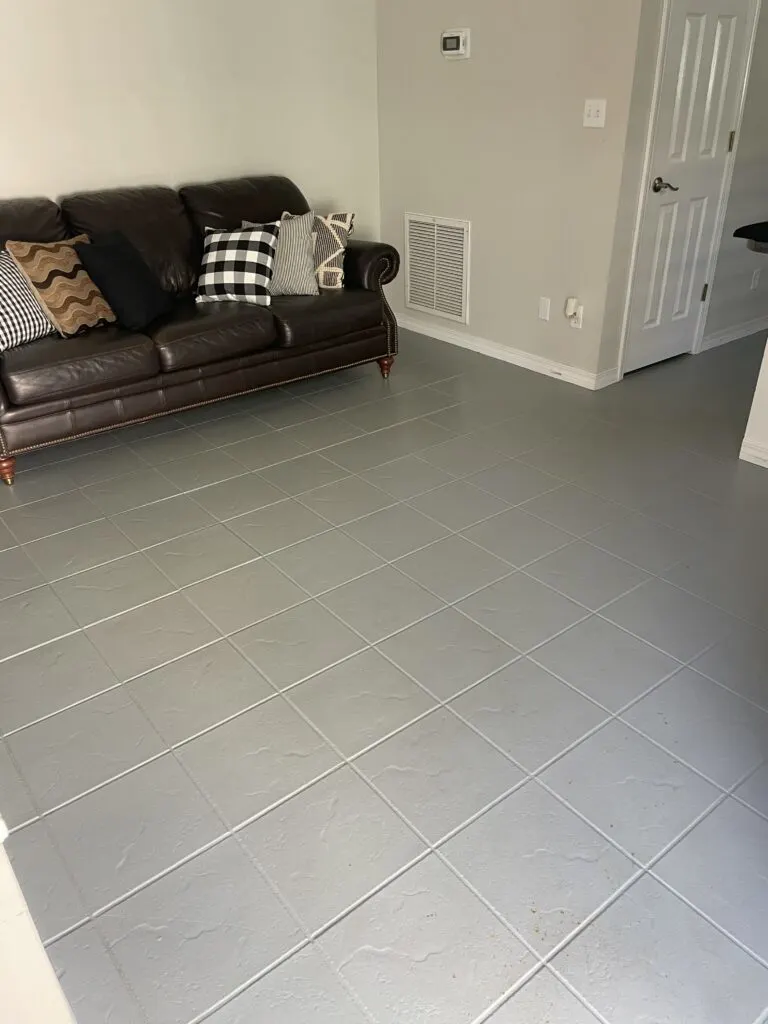 Rust-Oleum HOME Floor Coating Review 2 Years Later - Repurpose and Upcycle