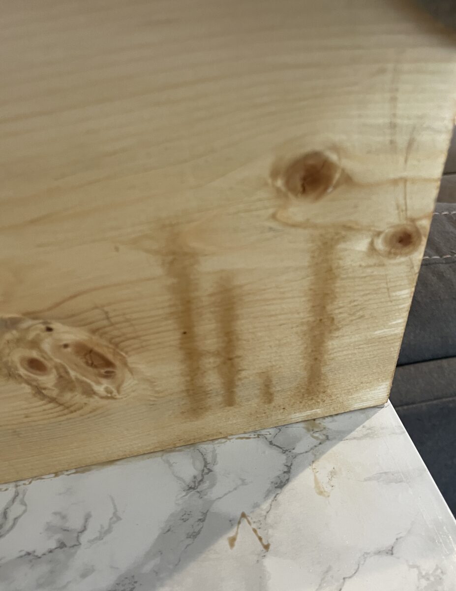 Staining Spruce Wood; Easy tutorial for Staining Soft Woods