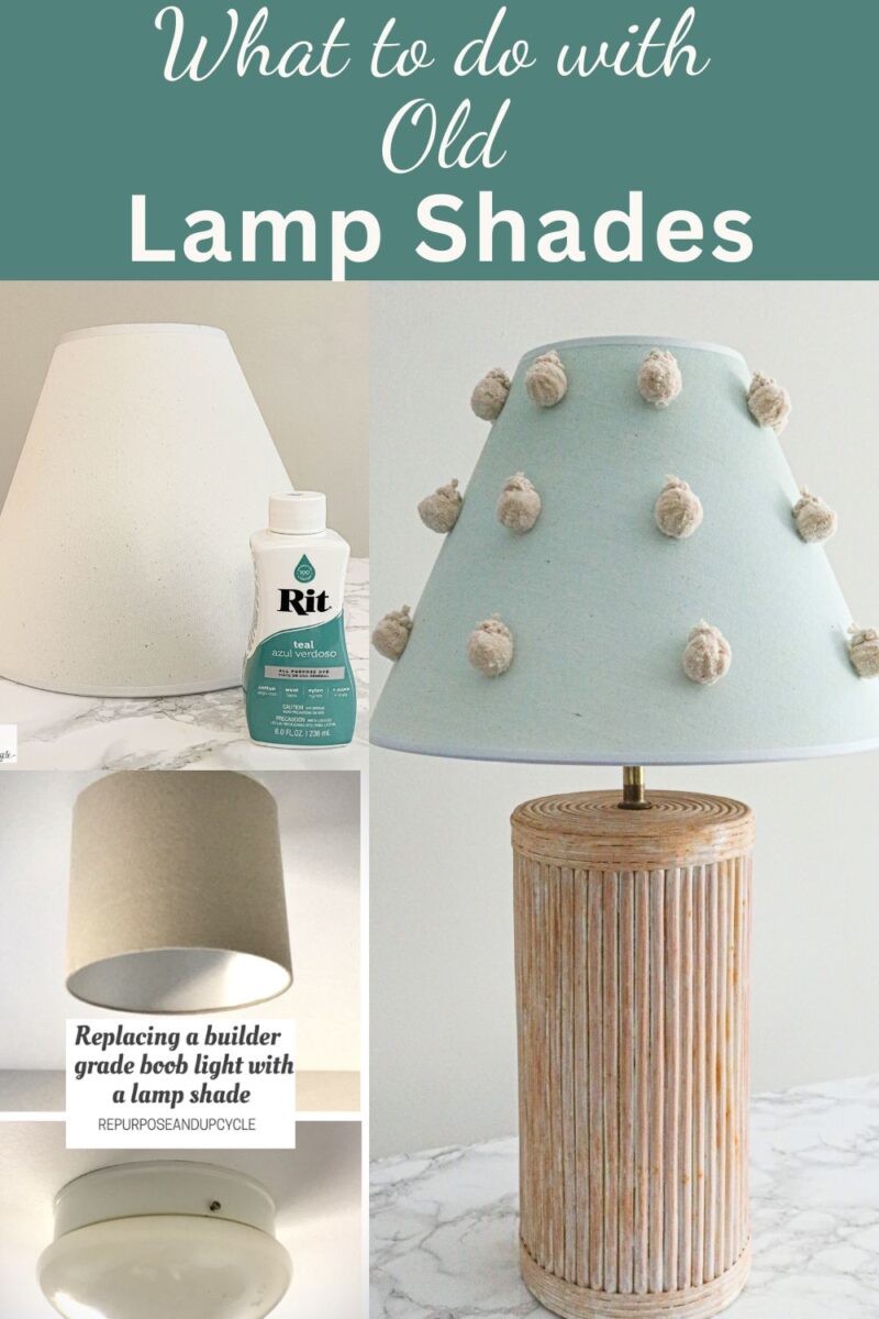 Awesome Ideas for What to Do with Old Lamp Shades