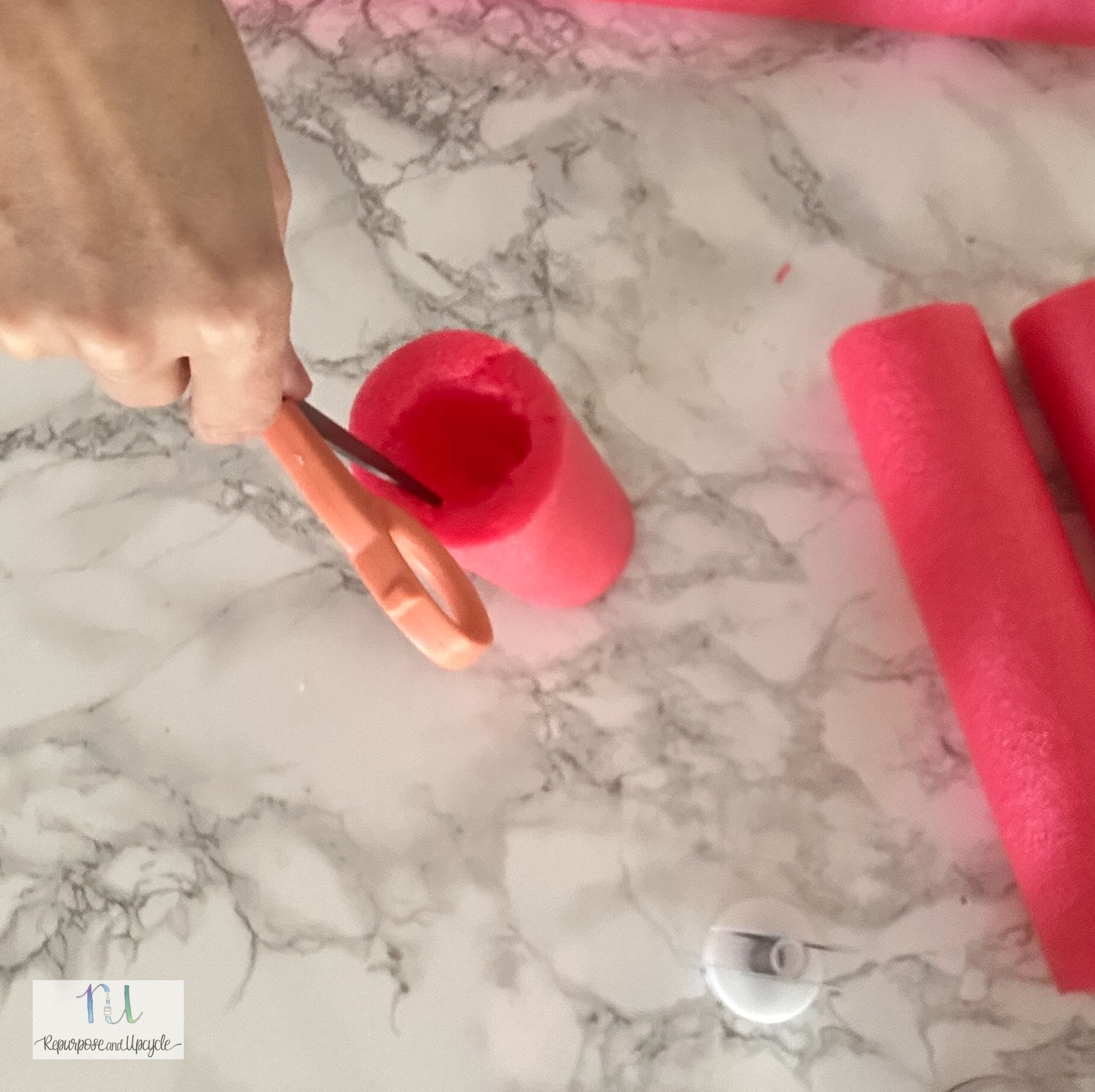 Pool Noodle Halloween Candles DIY: Dollar Tree for the Win!