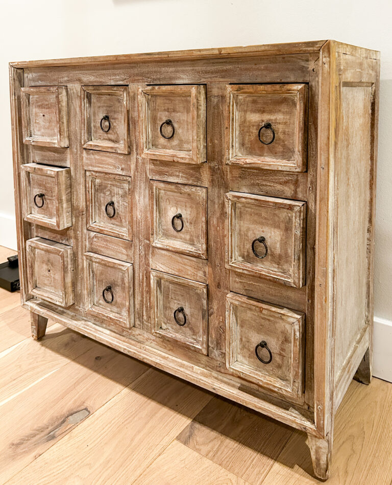 Cabinet Makeover with Heirloom Tradition All-In-One Stain Toasted Oak