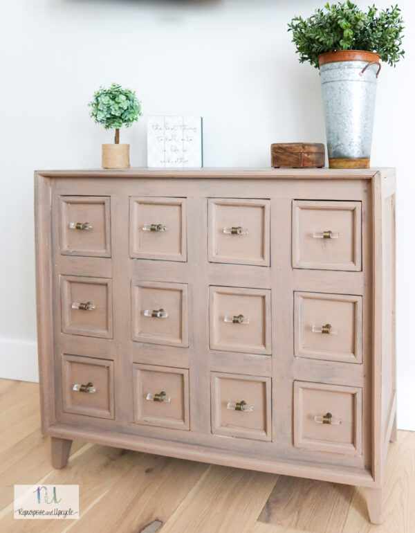Cabinet Makeover with Heirloom Tradition All-In-One Stain Toasted Oak