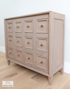 Cabinet Makeover with Heirloom Tradition All-In-One Stain Toasted Oak