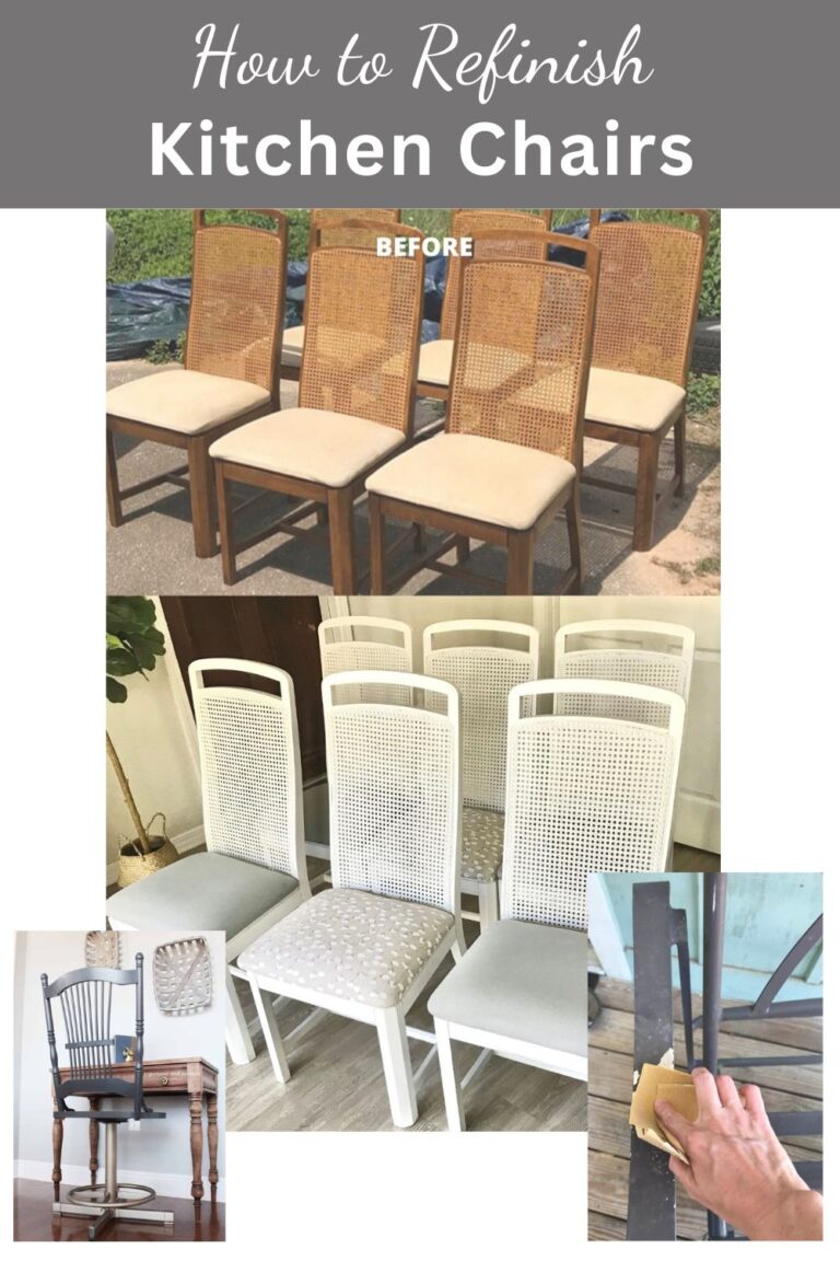Furniture Painting and Refinishing 101 with instructional videos