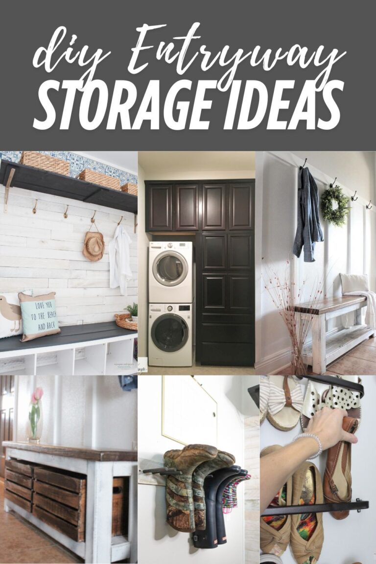 Easy and Functional DIY Entryway Storage Ideas